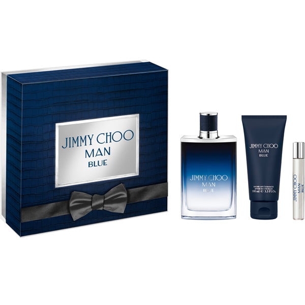 JIMMY CHOO BLUE EDT GIFT SET MAN – Perfume Paradise