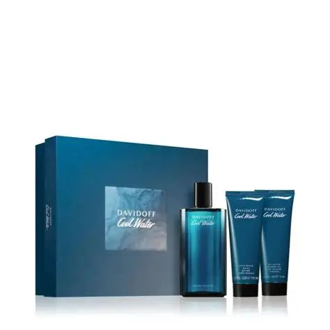 Davidoff Cool Water Men 3‑Piece Gift Set – Perfume Paradise