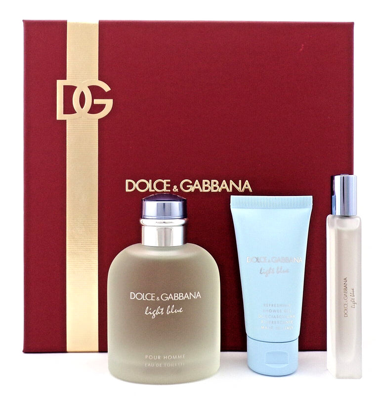 Dolce & Gabbana Light Blue Gift Set for Men – Perfume Paradise