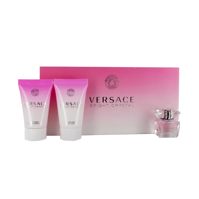 Versace Bright Crystal 3-Piece Mini Gift Set for Women – Perfume Paradise